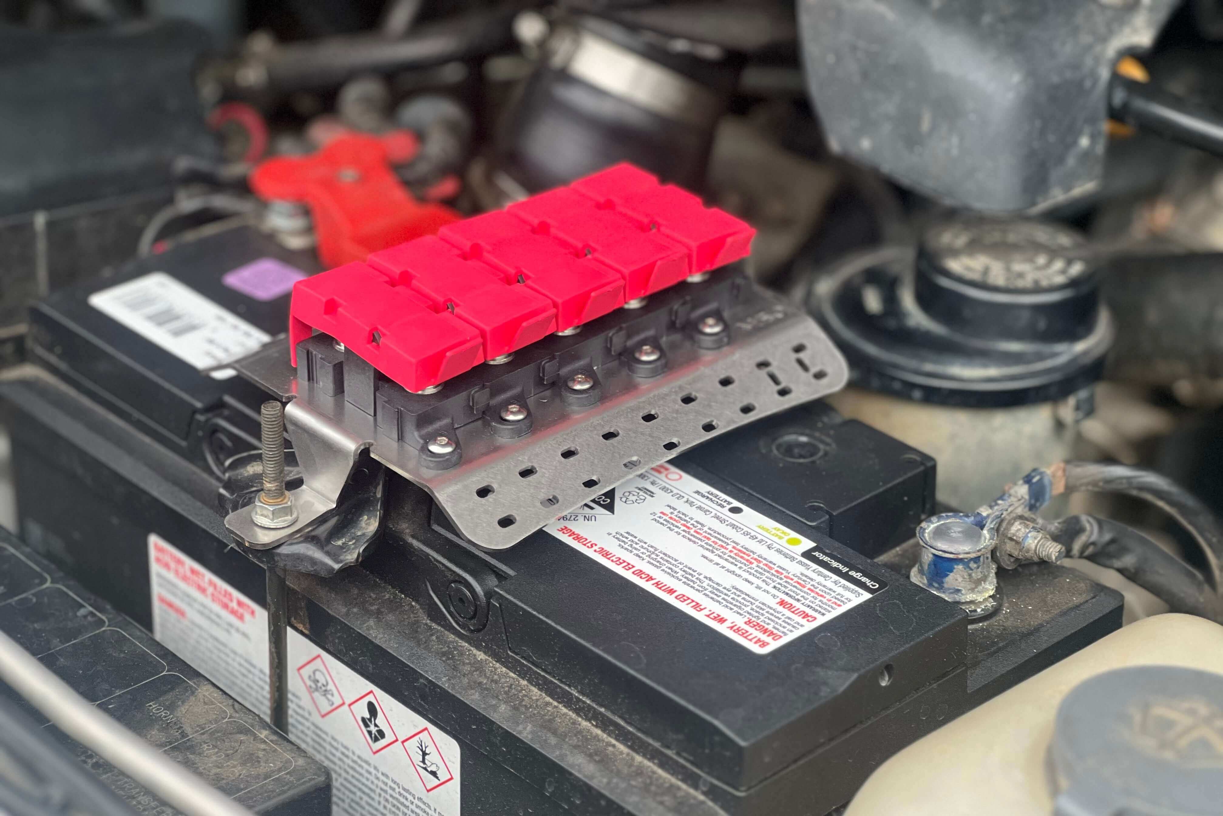 GU Patrol Fuse Bracket - Simplified Universal Wiring Setup