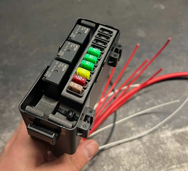 Toyota Accessory Fuse Box Insert Kit - 10 Way Mini Fuse